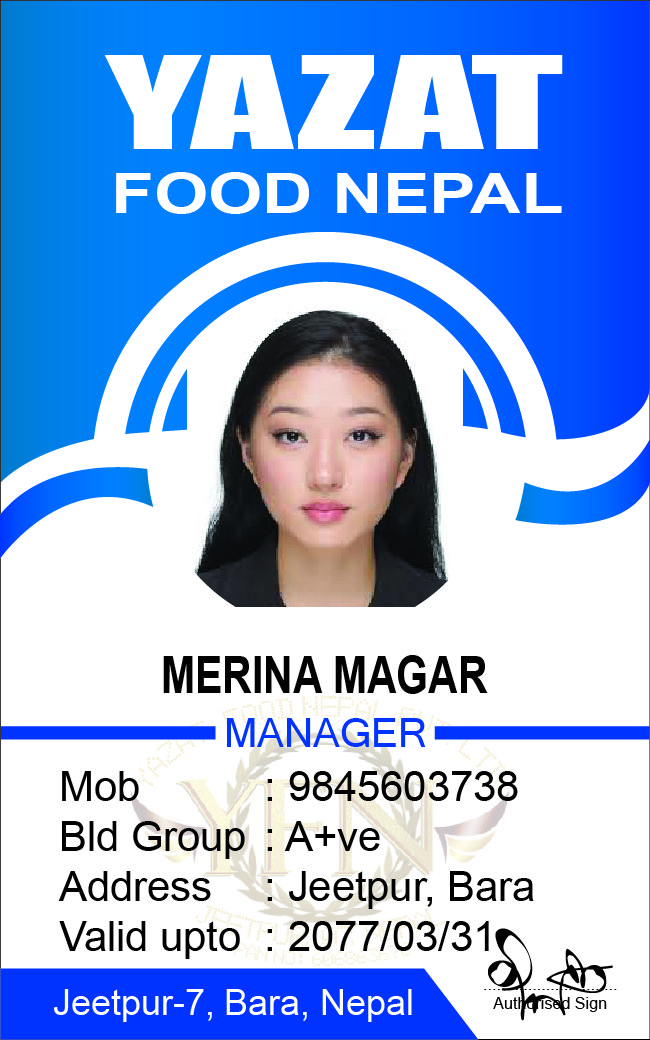 Durable Student ID Card Printing in Nepal – Long-Lasting, Waterproof ...